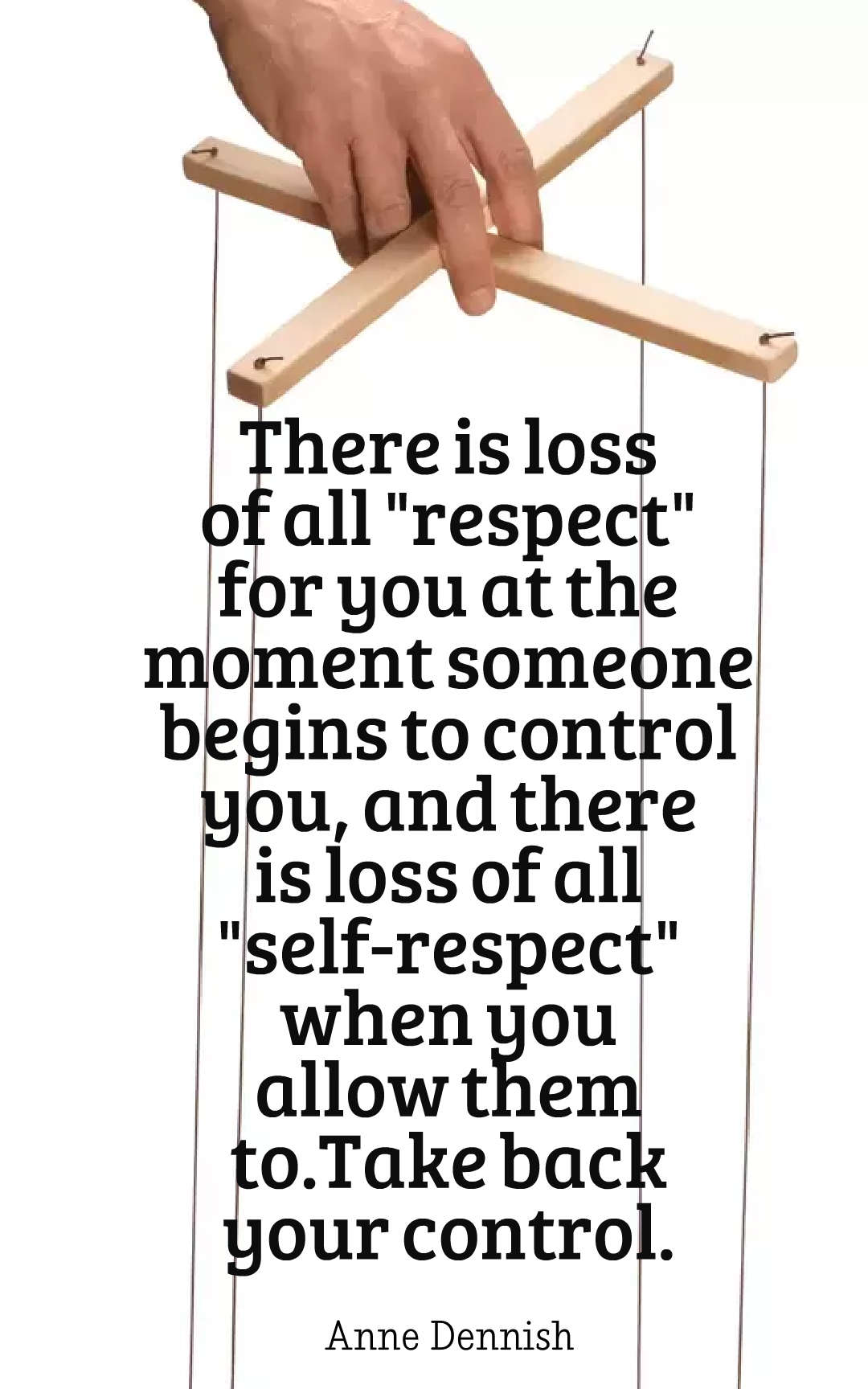 “Control and Submission” | Anne Dennish – Writer/Author